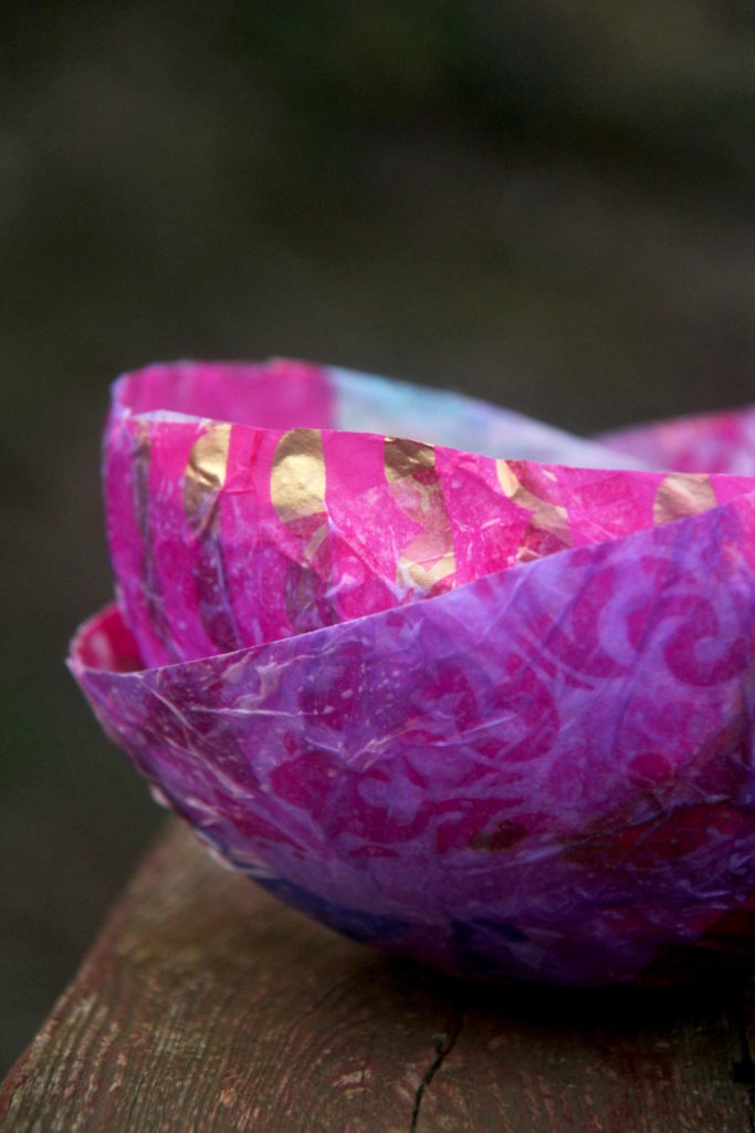 Tissue Paper Balloon Bowls ⋆ Made With Lev