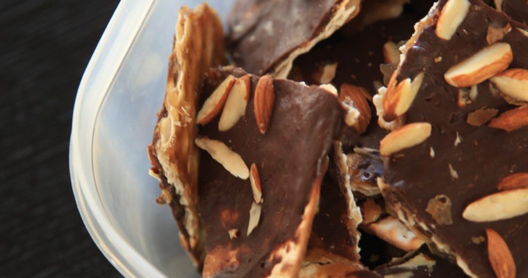Matzah Candy (AKA The Best Passover Dessert) ⋆ Made With Lev