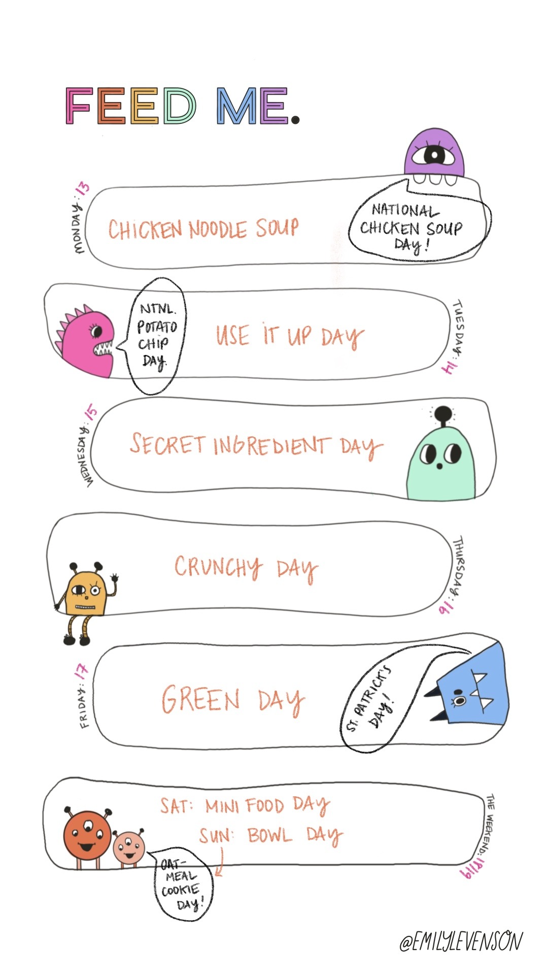 food+fun: menu number two ⋆ Made With Lev